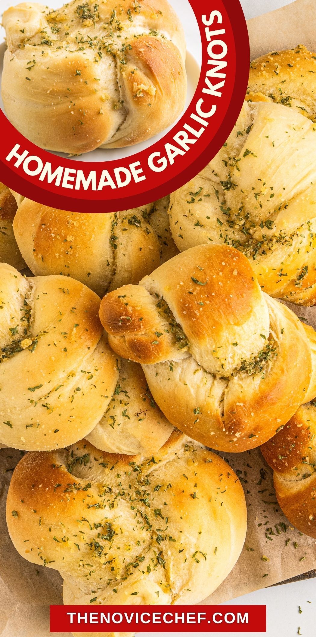 Homemade Garlic Knots | The Novice Chef