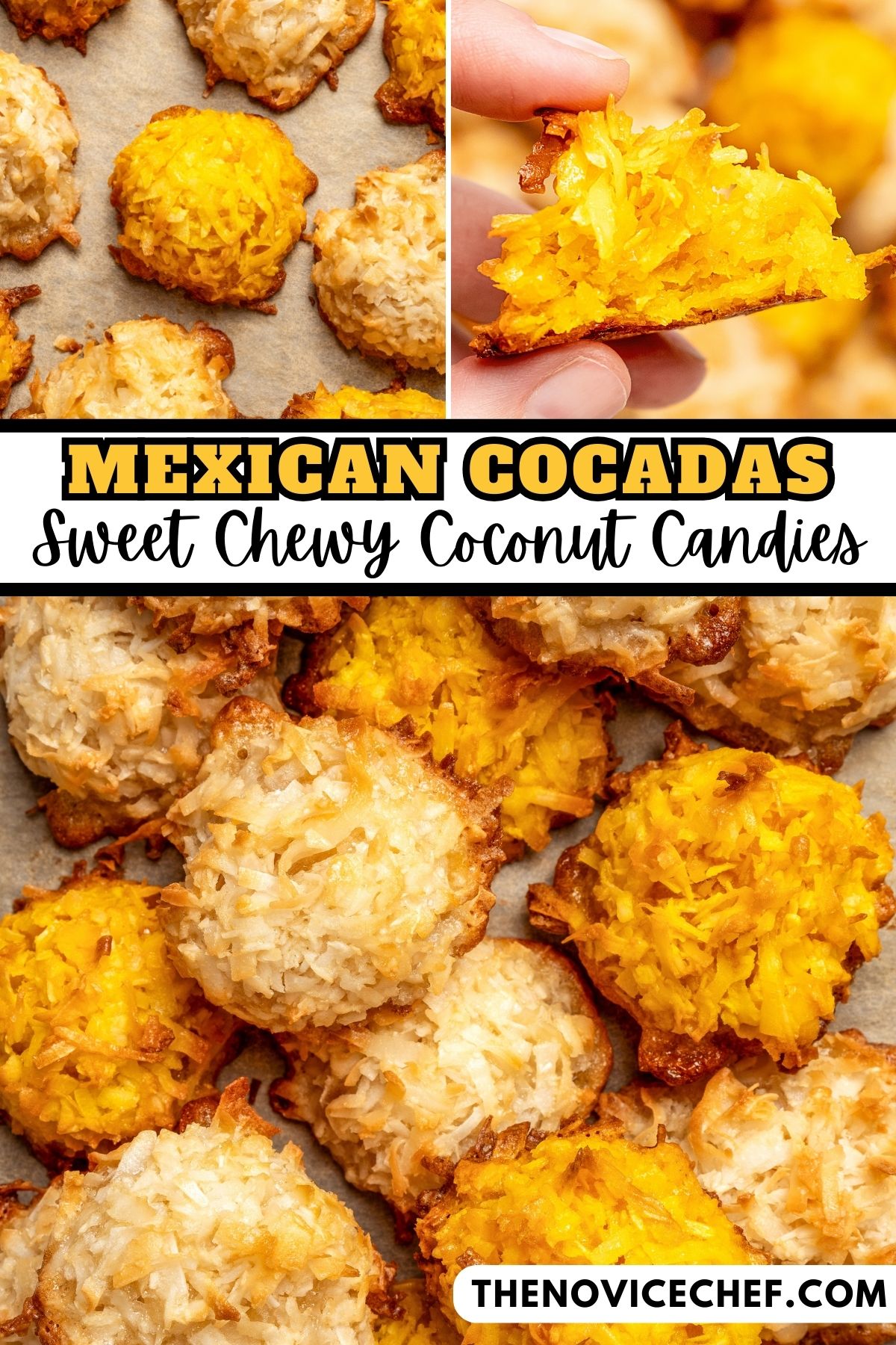 Cocadas (Mexican Coconut Candy) | The Novice Chef