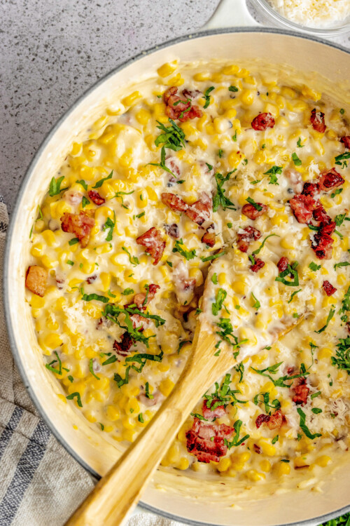 Creamed Corn Recipe | The Novice Chef