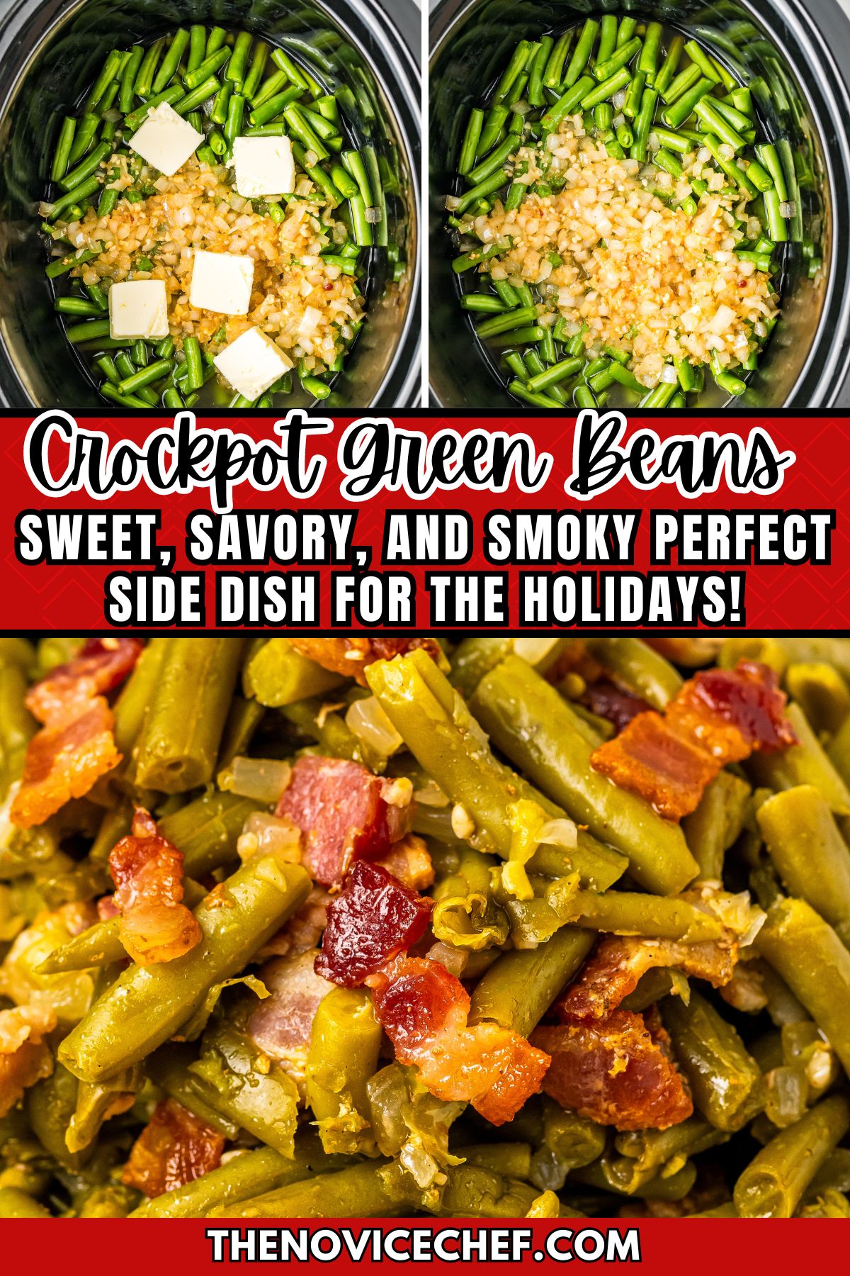 Crock Pot Green Beans | The Novice Chef