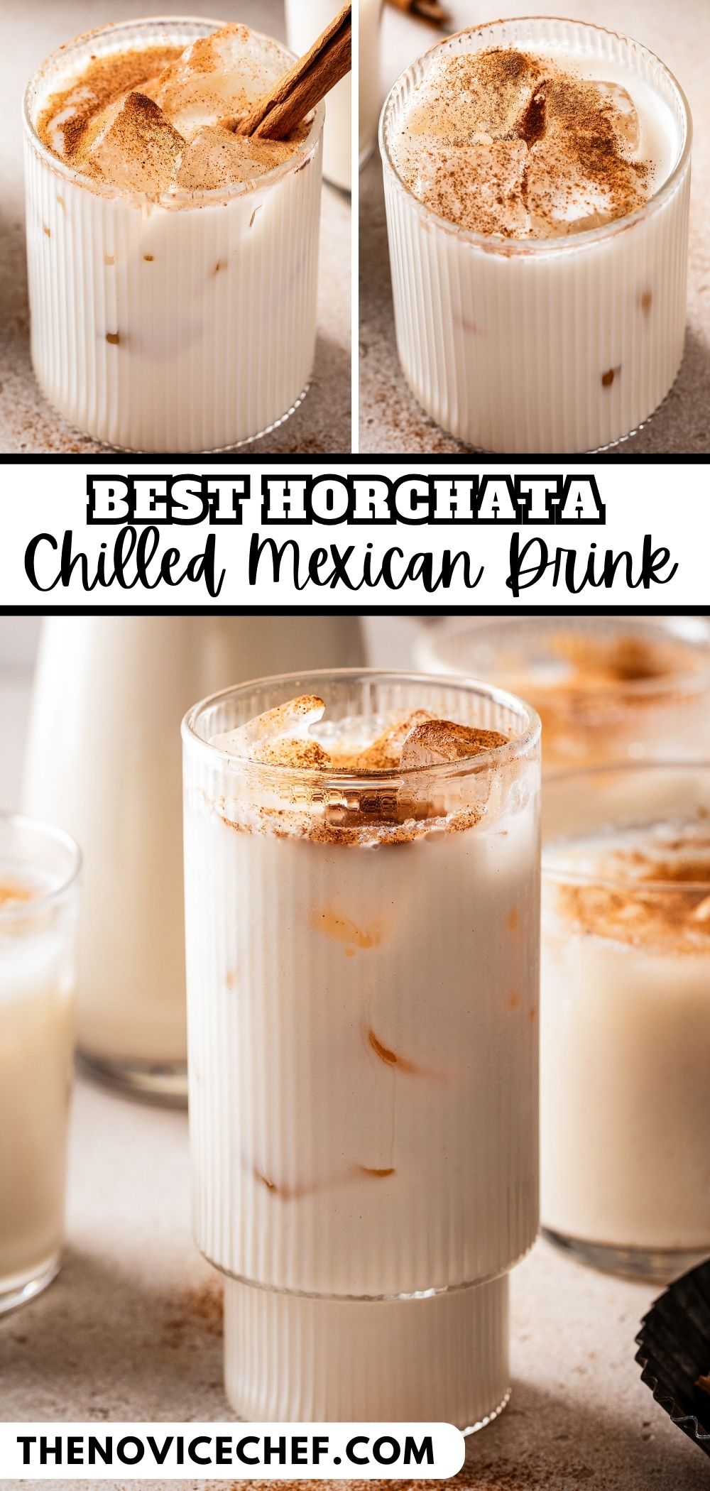 Sweet & Creamy Horchata Recipe | The Novice Chef