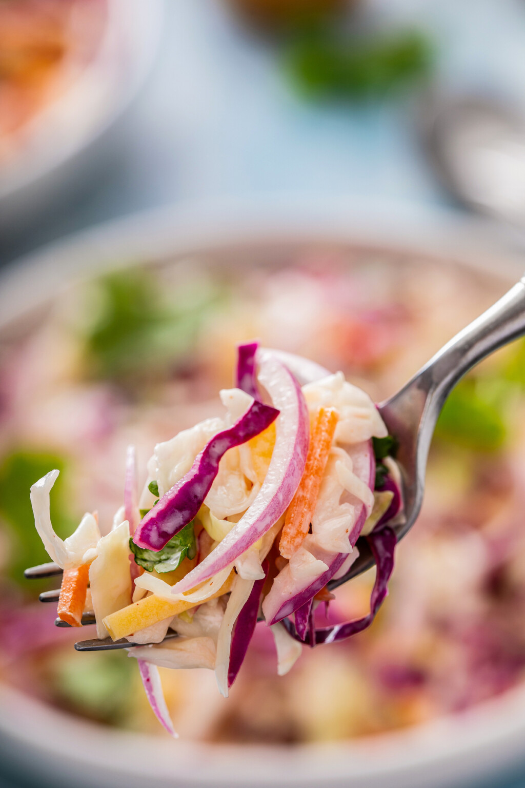 Fresh Mango Slaw Recipe | The Novice Chef
