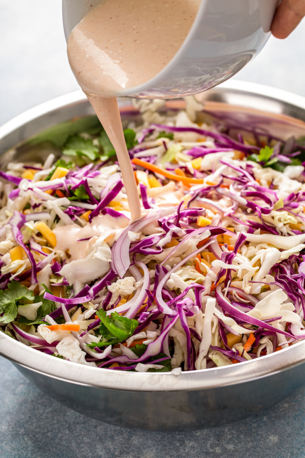 Fresh Mango Slaw Recipe | The Novice Chef