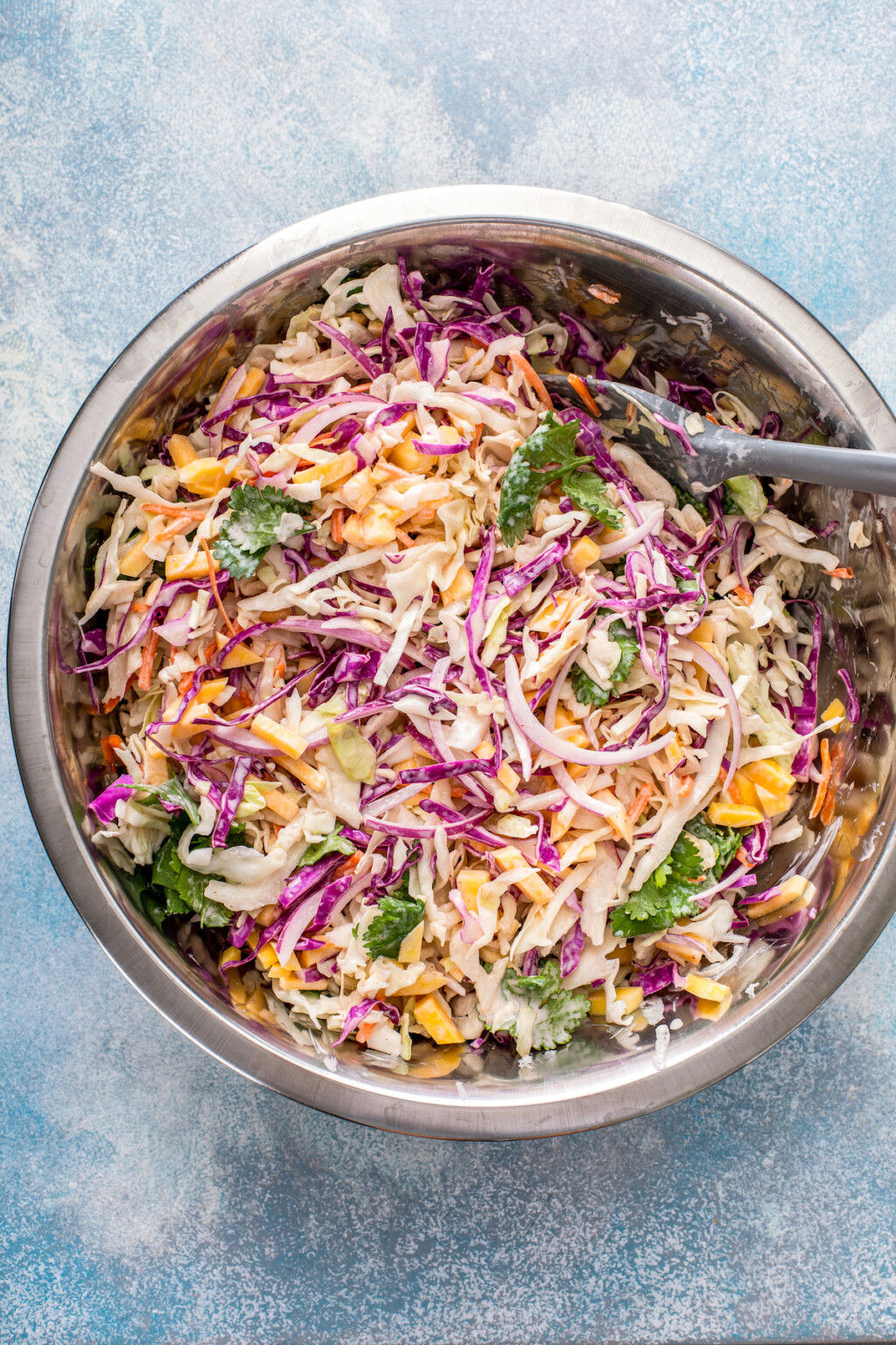 Fresh Mango Slaw Recipe | The Novice Chef