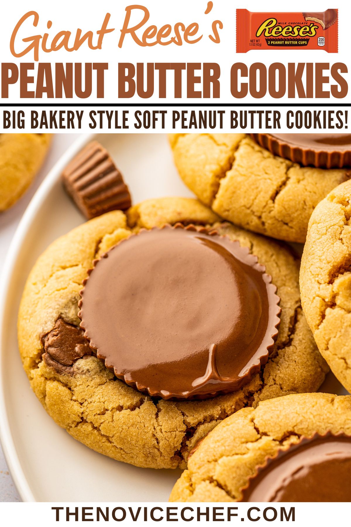 Reeses Peanut Butter Cookies Recipe | The Novice Chef