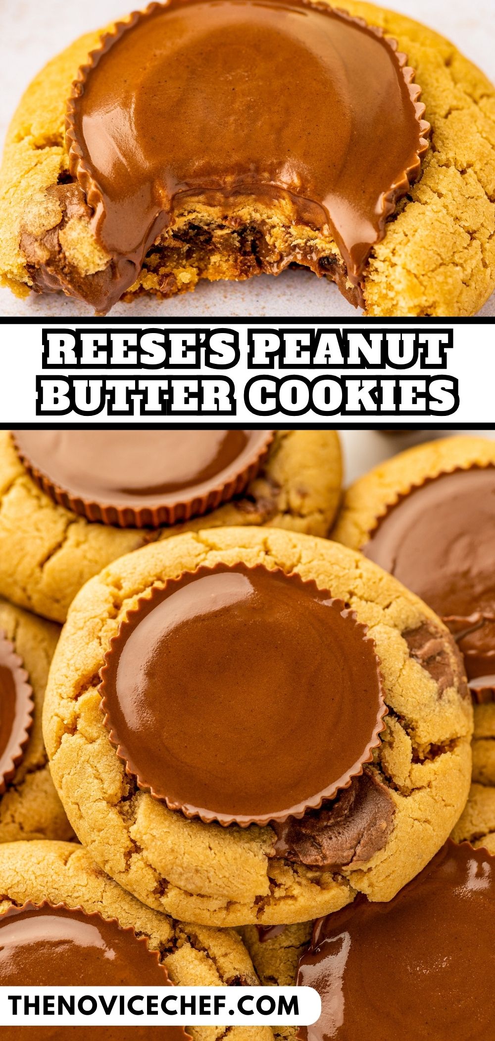 Reeses Peanut Butter Cookies Recipe | The Novice Chef
