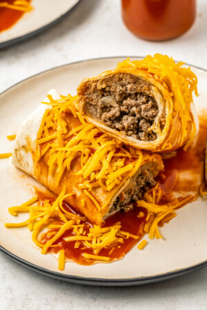 Taco Bell Enchirito | The Novice Chef