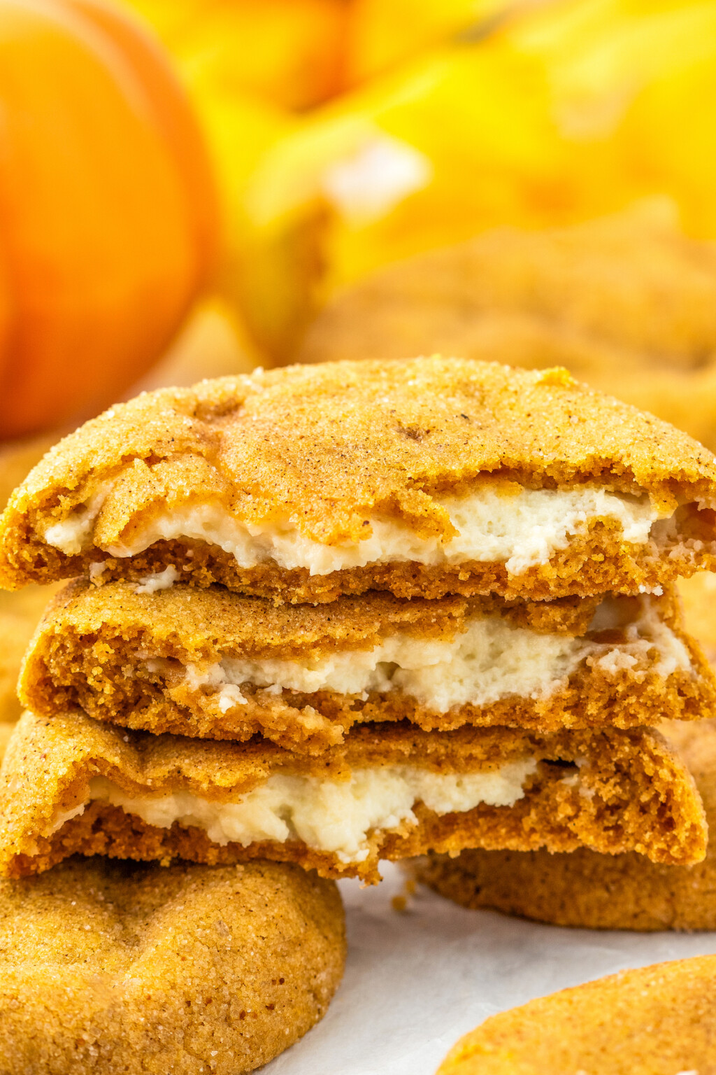 Soft Pumpkin Cheesecake Cookies Recipe | The Novice Chef