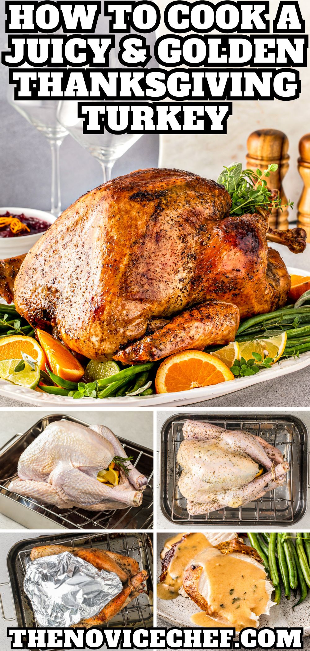 Best Thanksgiving Turkey Recipe l How To Cook A Turkey