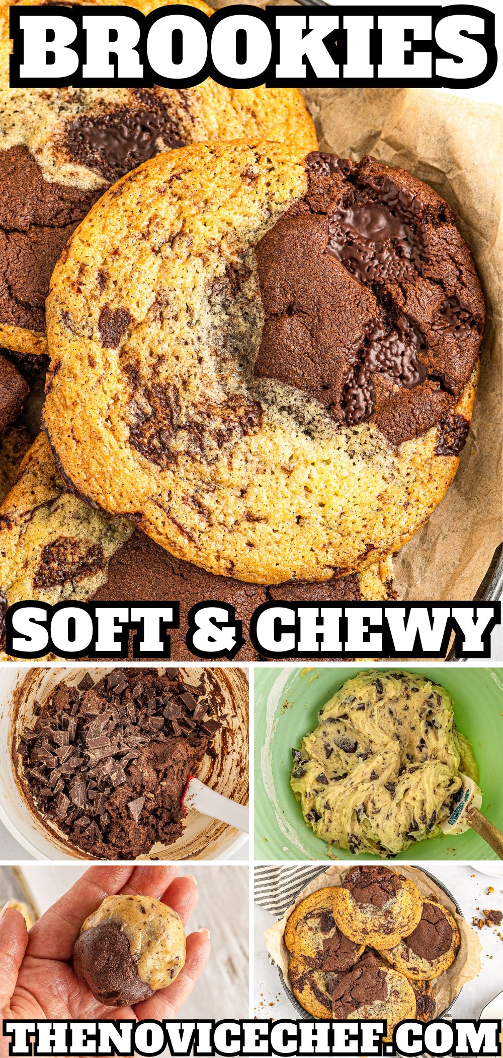 Brookies Cookies Recipe | The Novice Chef