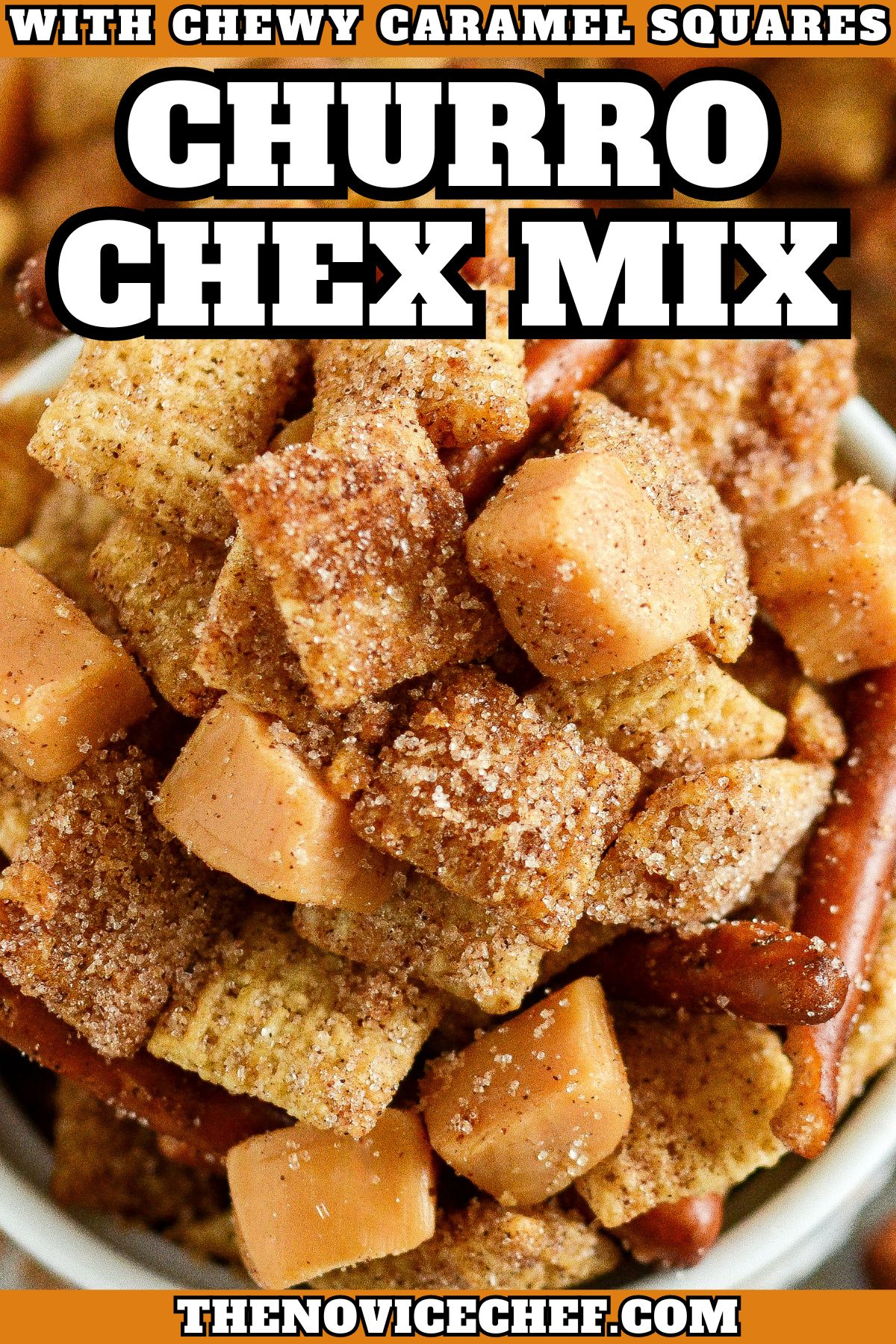 Crunchy Churro Chex Mix Recipe | Snack Recipes