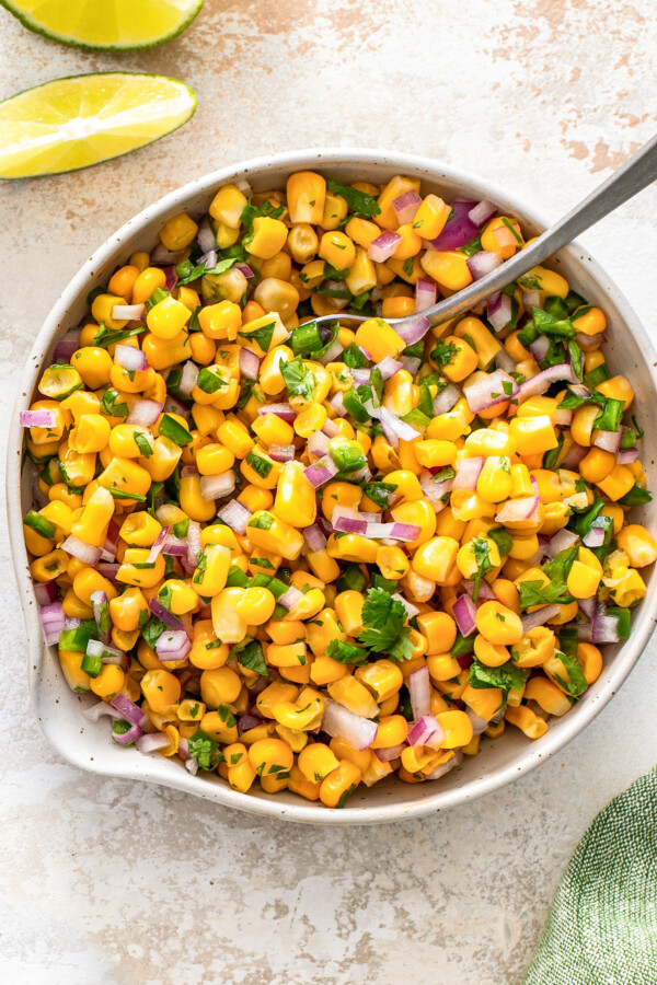 Corn Salsa Recipe | The Novice Chef