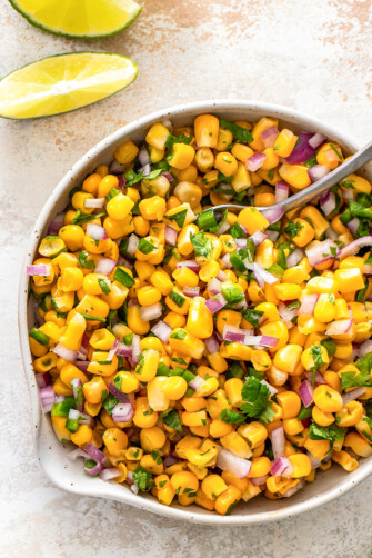 Corn Salsa Recipe | The Novice Chef