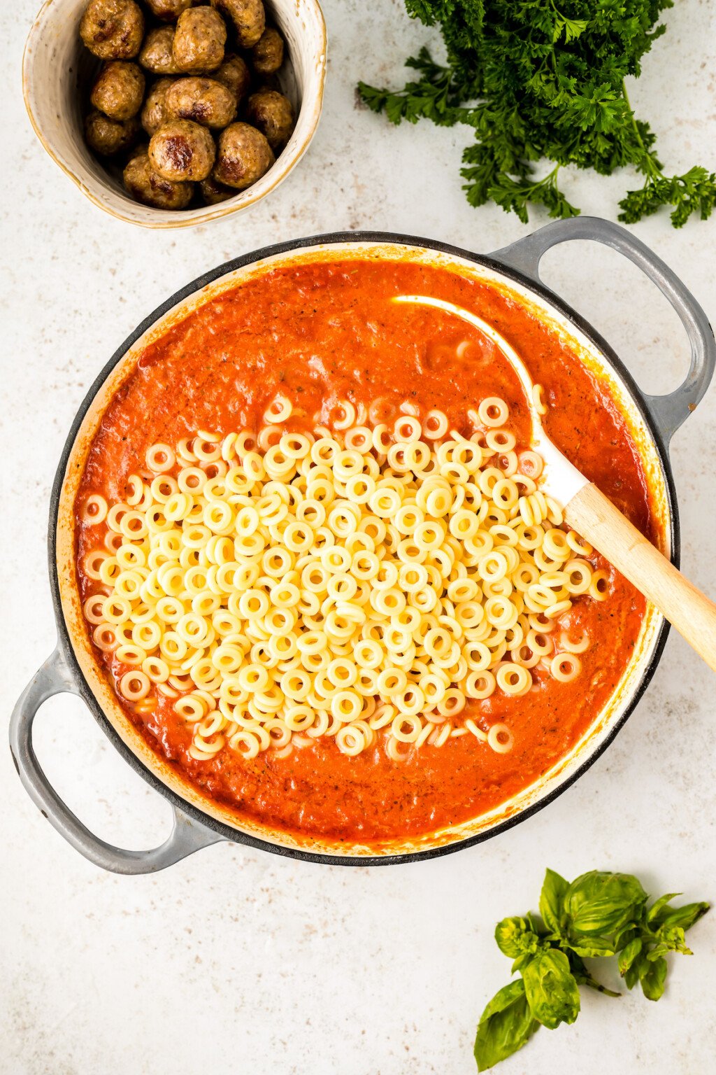Best Homemade SpaghettiOs With Meatballs | The Novice Chef