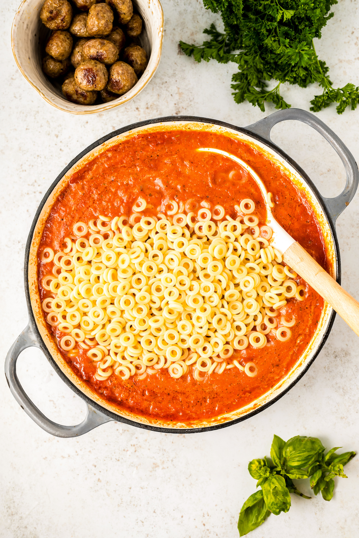 Best Homemade SpaghettiOs With Meatballs | The Novice Chef