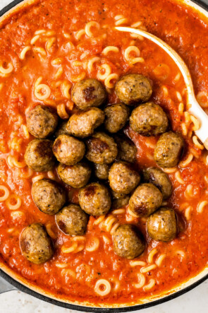 Best Homemade SpaghettiOs With Meatballs | The Novice Chef
