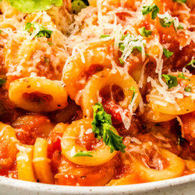 Best Homemade SpaghettiOs With Meatballs | The Novice Chef