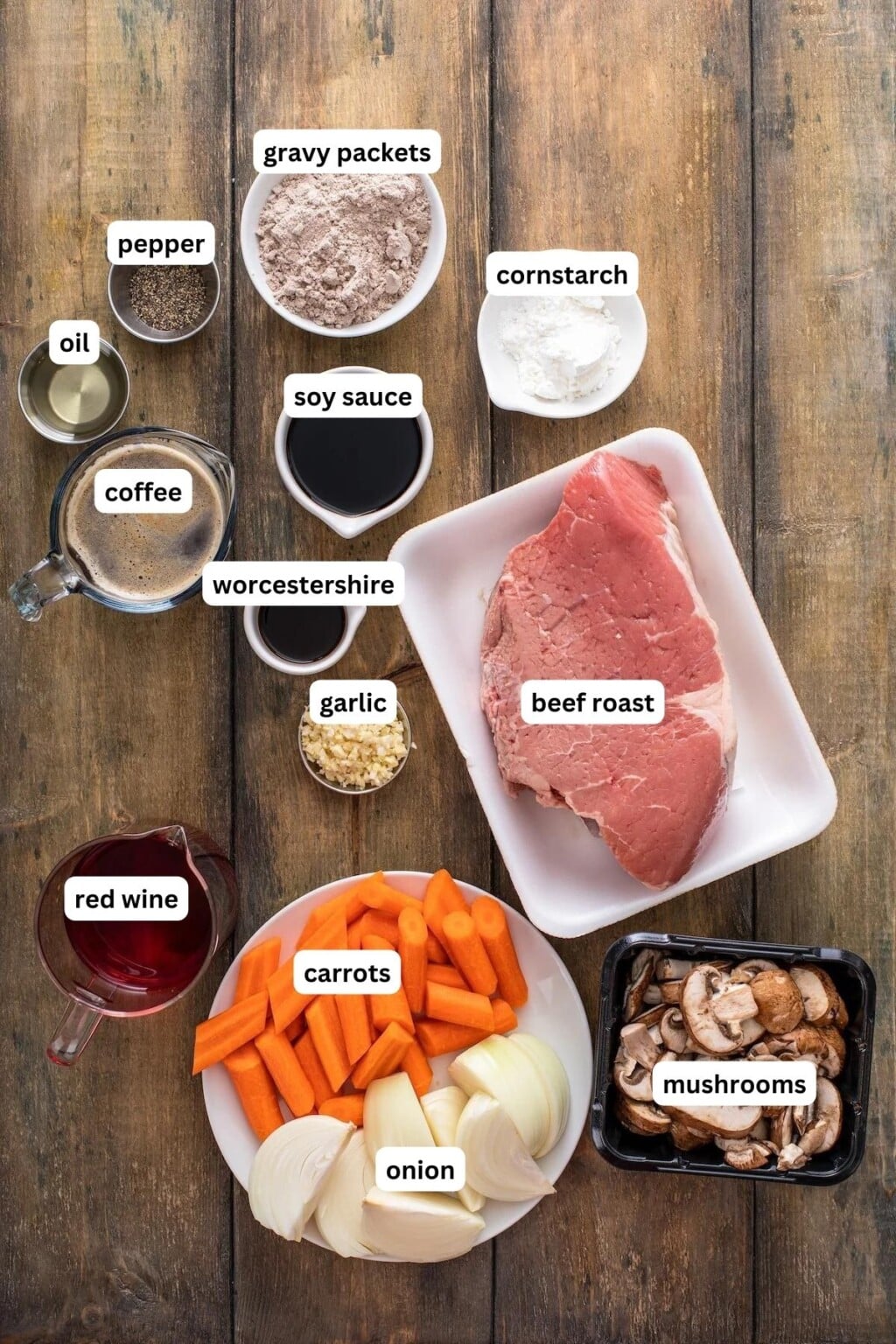 The *BEST* Tender Crockpot Pot Roast Recipe | The Novice Chef