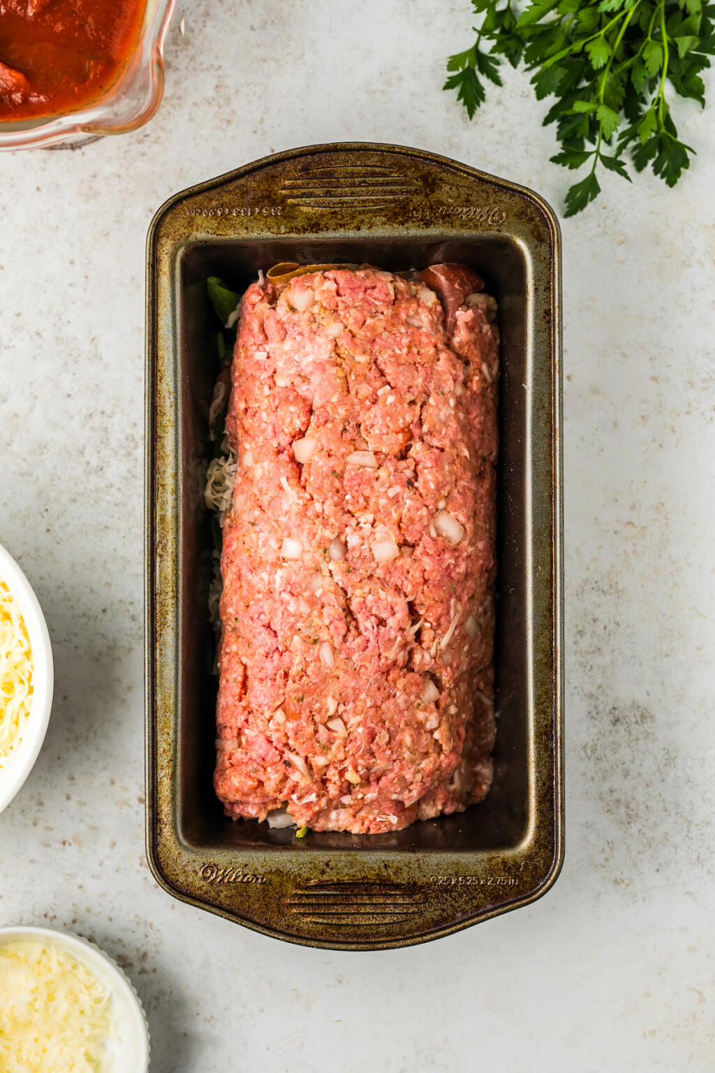 Stuffed Italian Meatloaf Recipe | The Novice Chef
