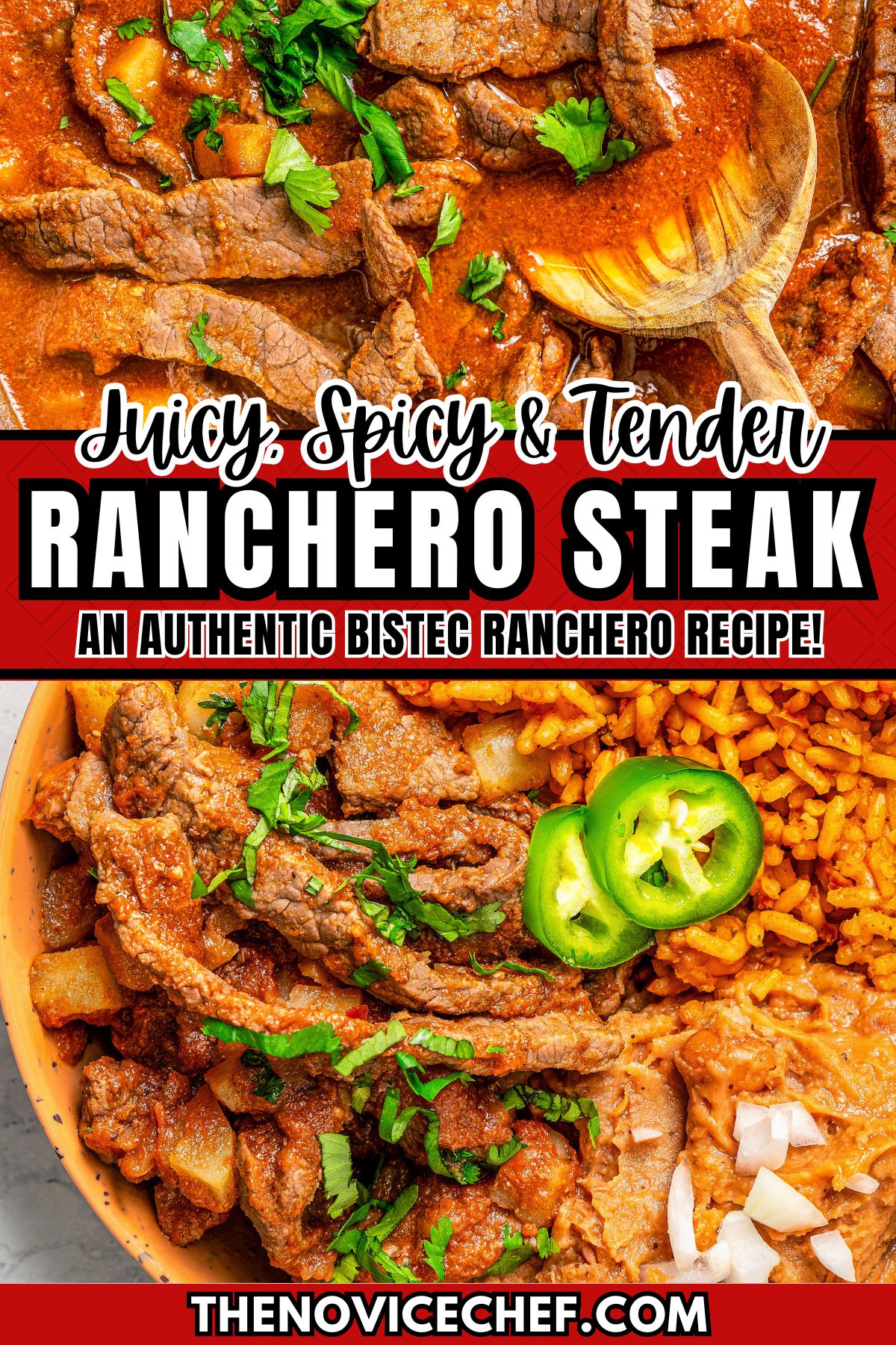 Bistec Ranchero Recipe | The Novice Chef