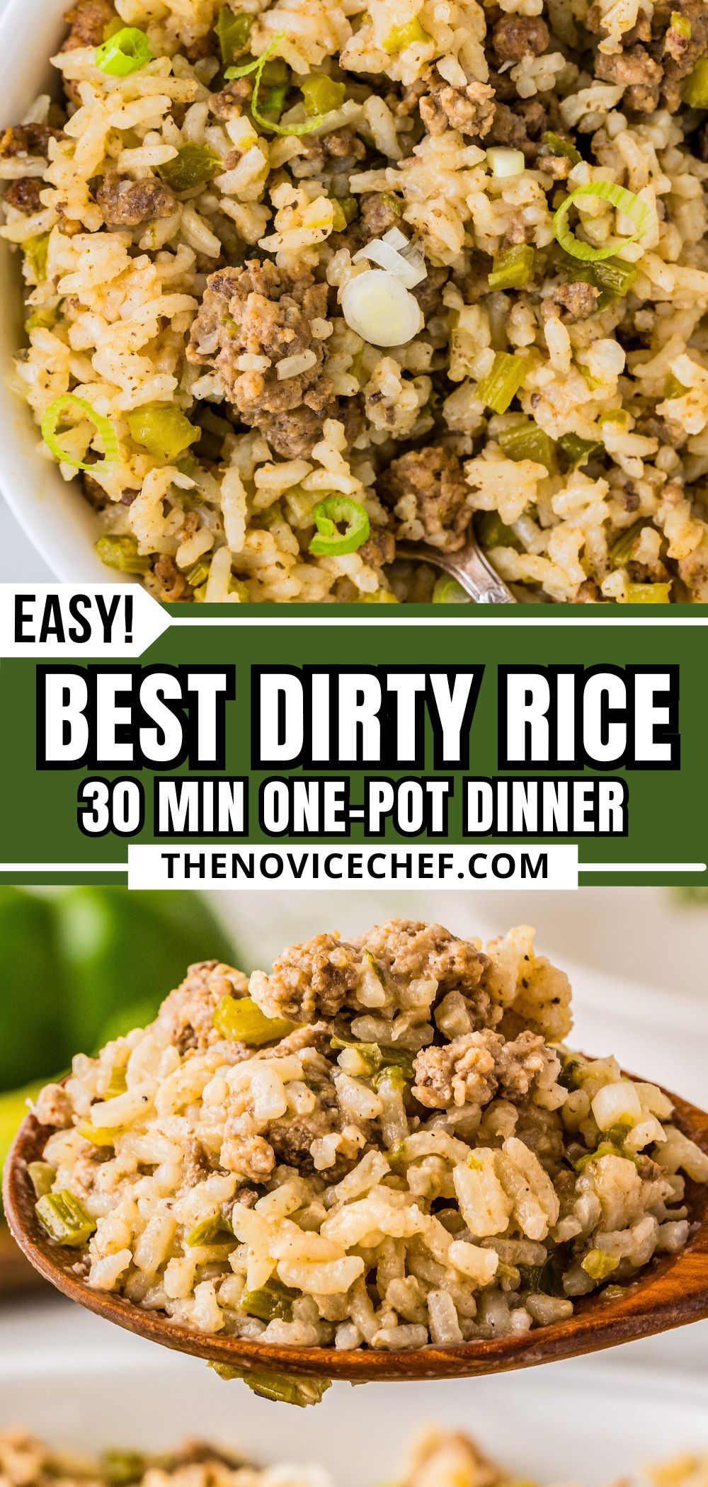 Easy Authentic Dirty Rice Recipe in 30 Minutes!
