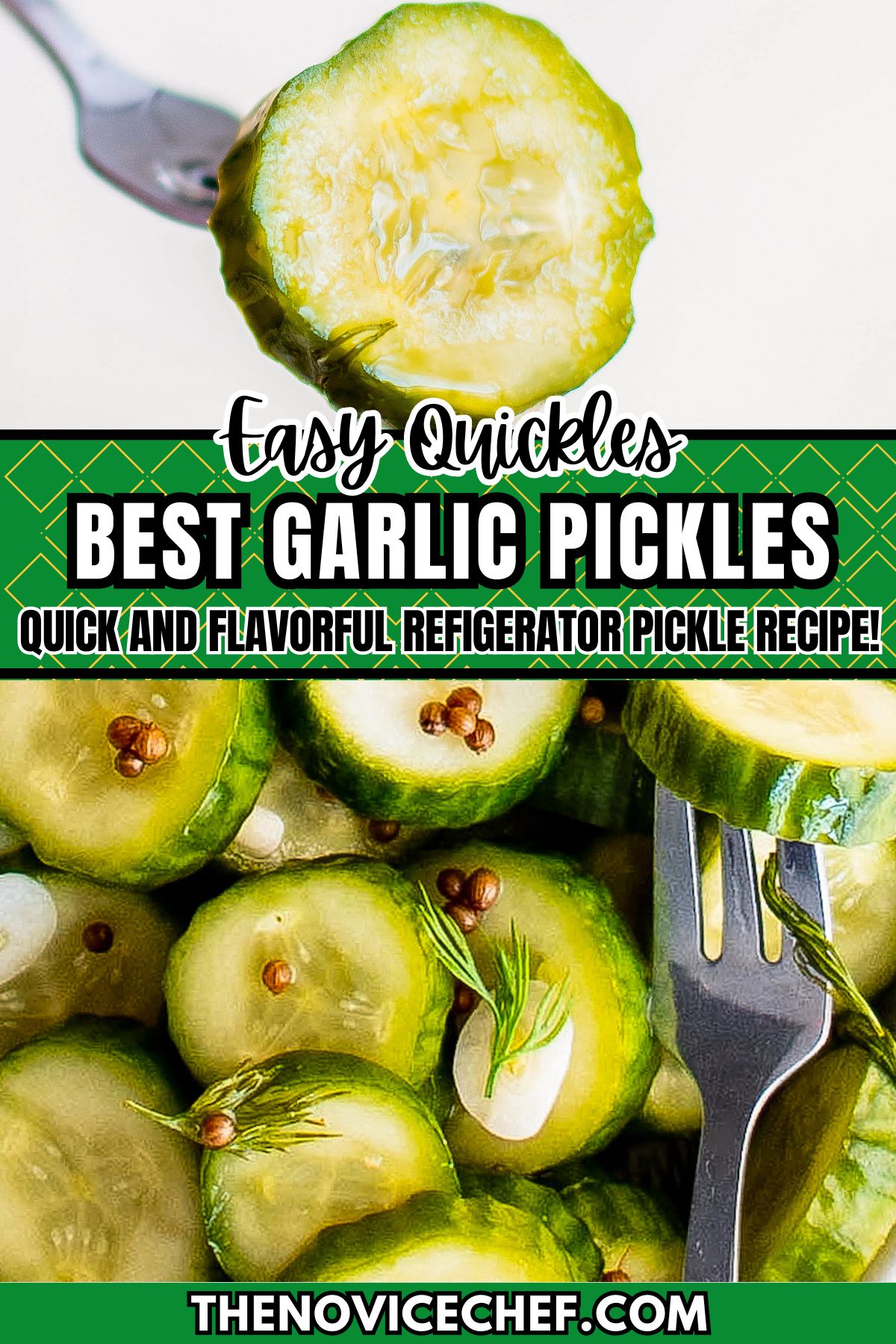 Garlic Dill Fridge Pickles Recipe - Every Province