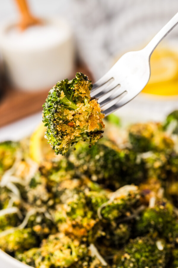 Parmesan Roasted Broccoli Recipe | The Novice Chef