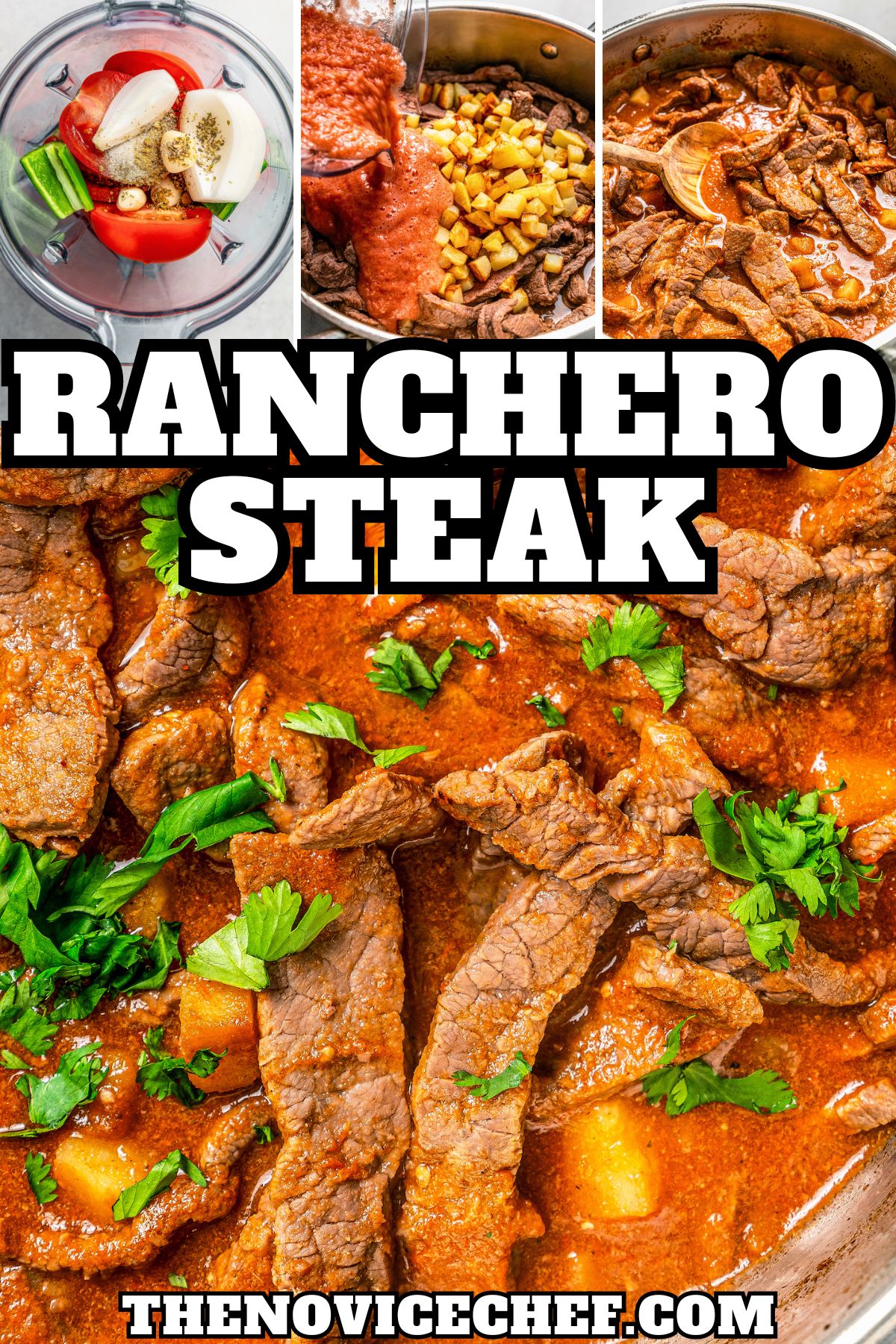 Bistec Ranchero Recipe | The Novice Chef
