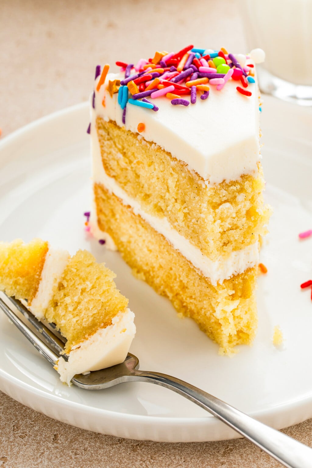 Oh-So-Moist Homemade Vanilla Cake Recipe | The Novice Chef