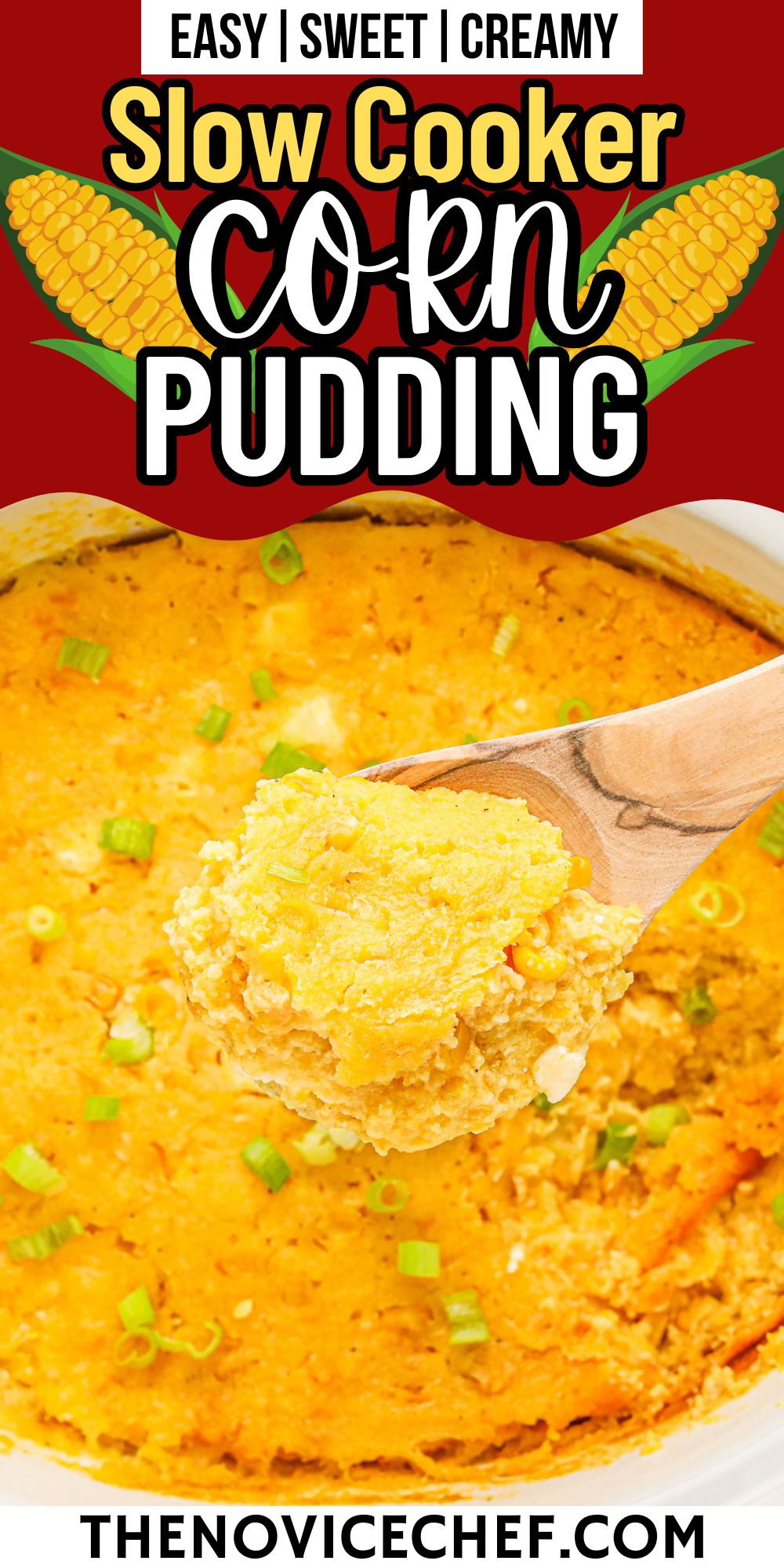 Crockpot Corn Casserole Recipe | The Novice Chef