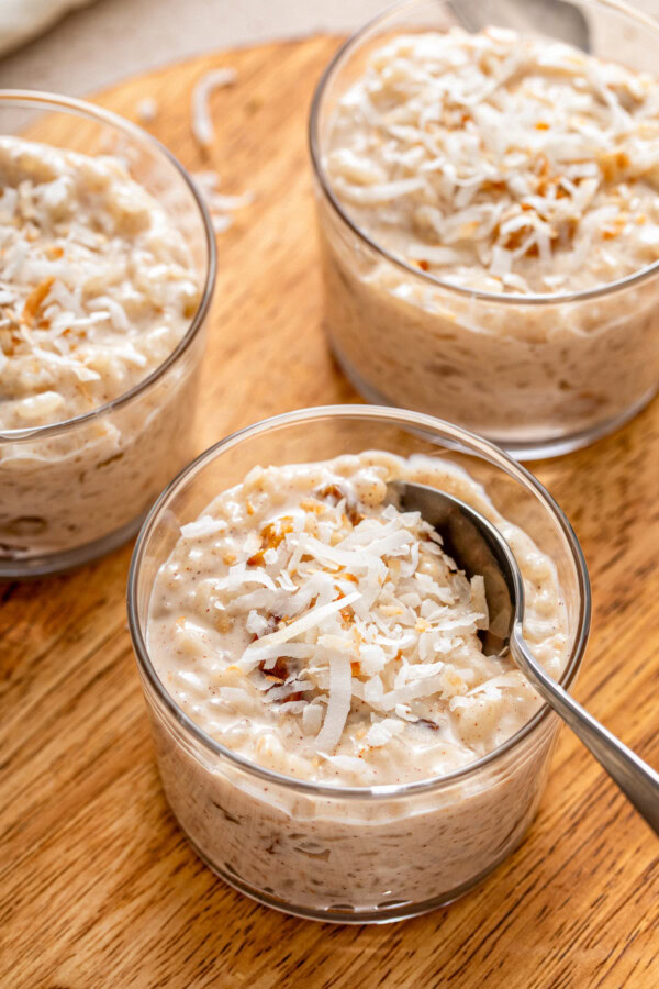 Creamy Coconut Rice Pudding Recipe | The Novice Chef