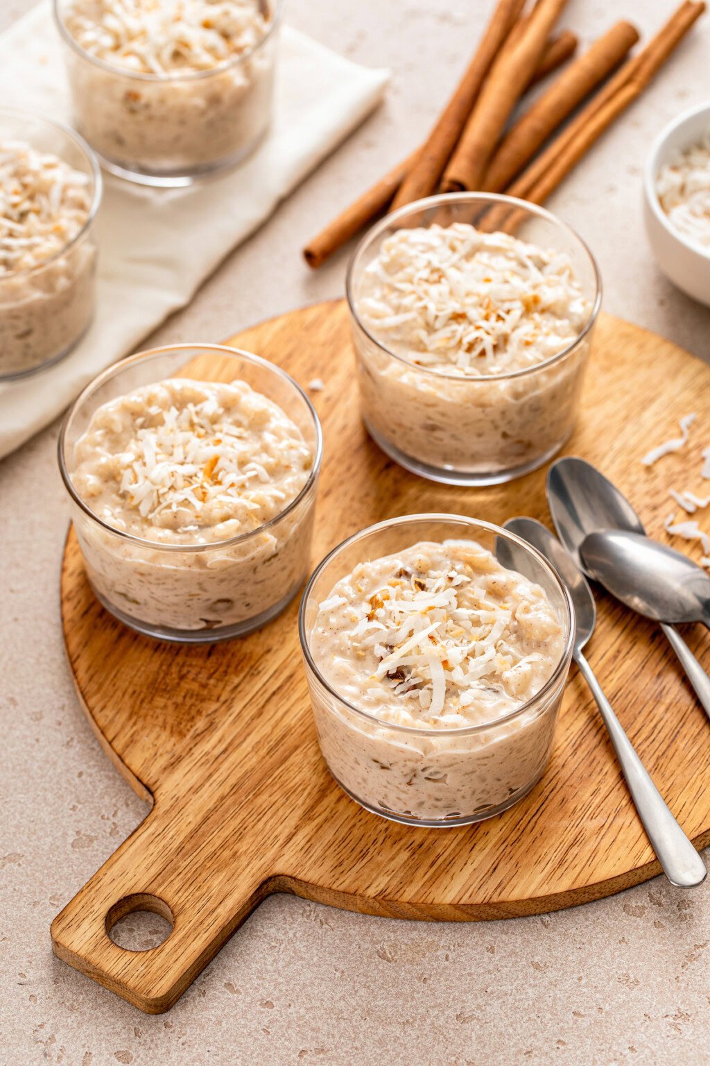 Creamy Coconut Rice Pudding Recipe | The Novice Chef