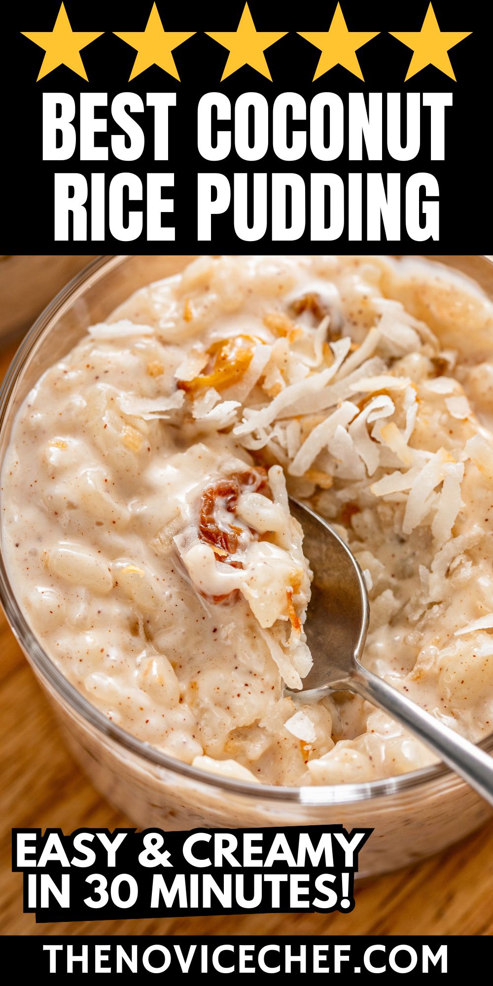 Creamy Coconut Rice Pudding Recipe - Every Province