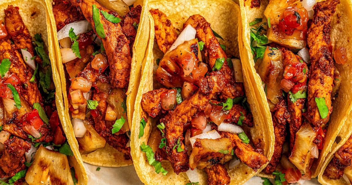 Authentic Tacos al Pastor Recipe | The Novice Chef