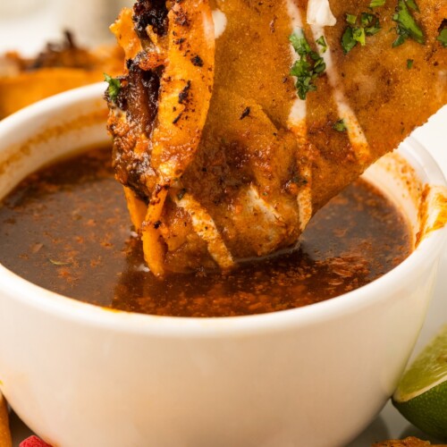 Cheesy Birria Tacos Recipe Quesabirria Tacos The Novice Chef
