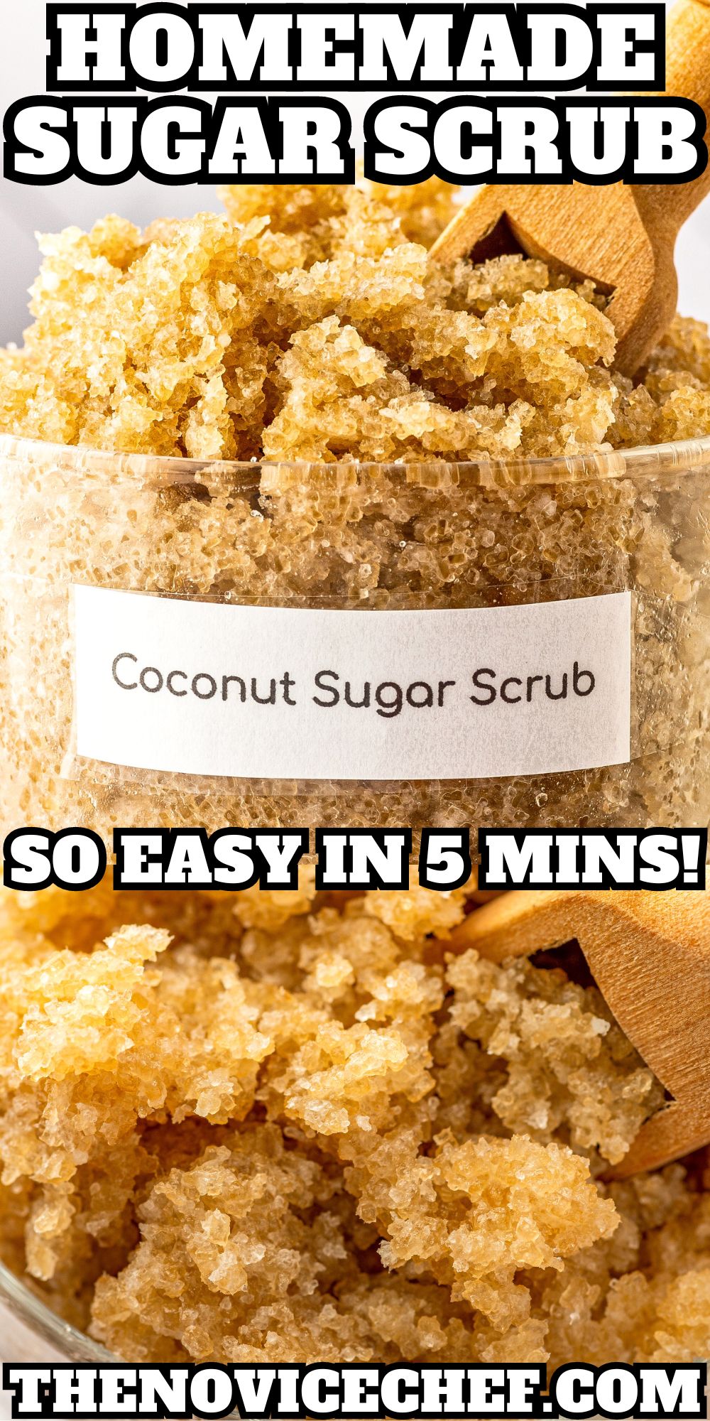 Easy DIY Coconut Sugar Scrub | The Novice Chef