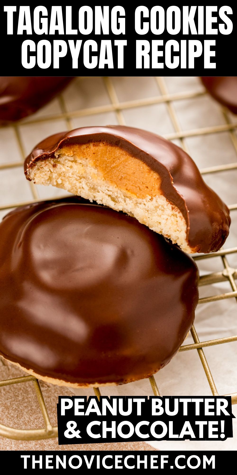 Homemade Tagalong Cookies Recipe | – The Novice Chef