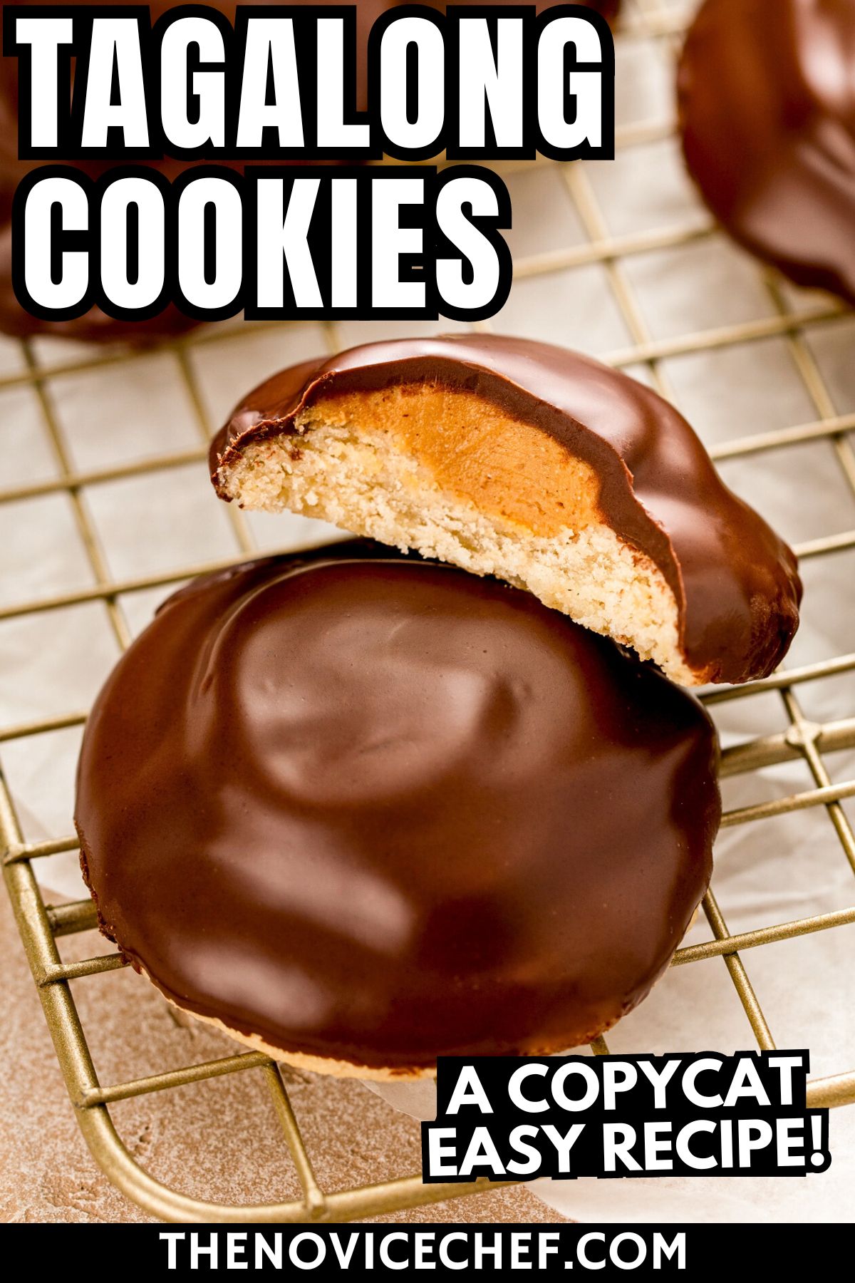 Homemade Tagalong Cookies Recipe | – The Novice Chef