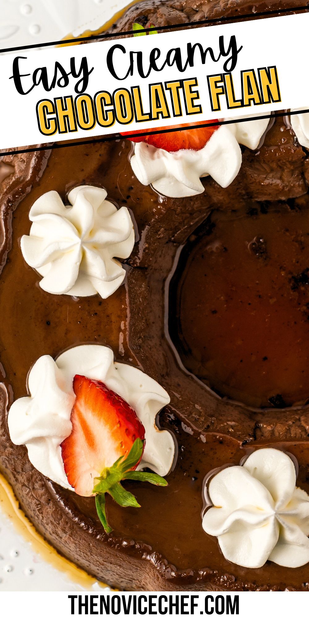Chocolate Flan Recipe | The Novice Chef