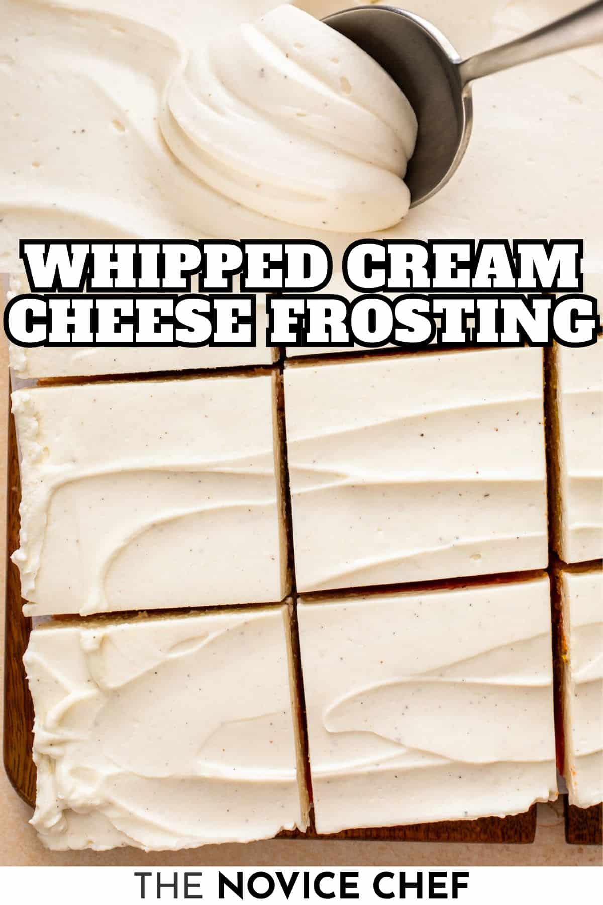 Best Whipped Cream Cheese Frosting Recipe The Novice Chef