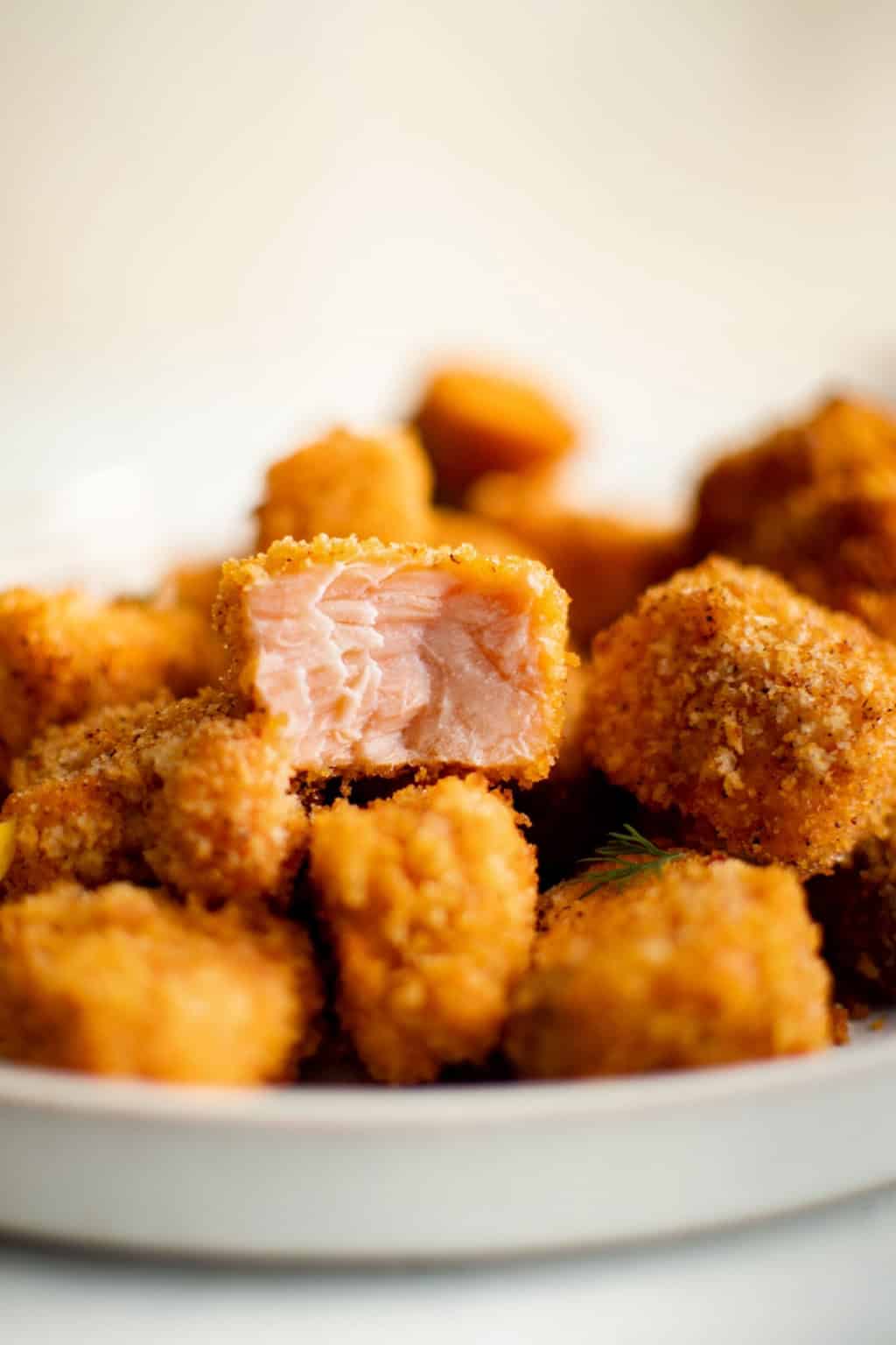 Crispy Air Fryer Salmon Bites Recipe