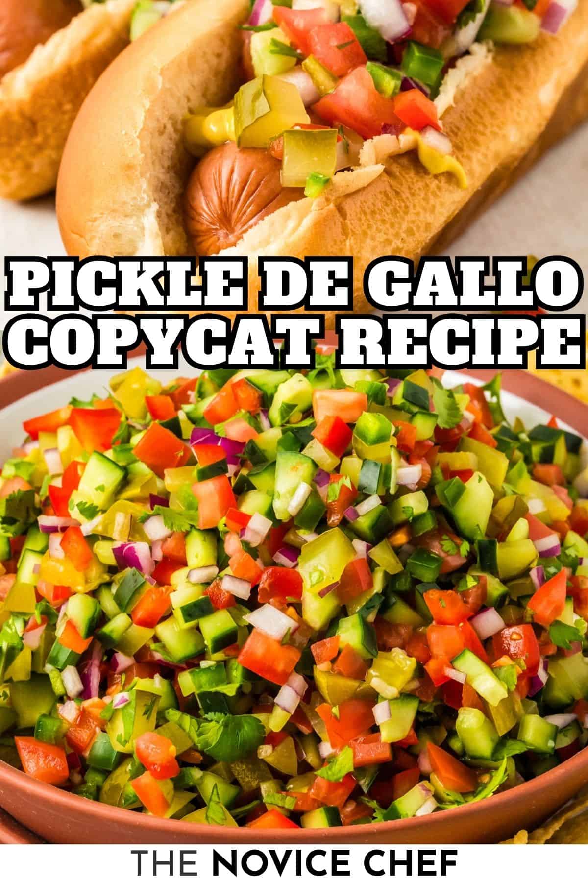 Pickle de Gallo Recipe (Dill Pickle Salsa)
