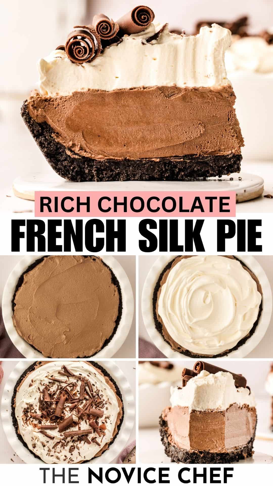 Chocolate French Silk Pie Recipe (No Raw Eggs!)