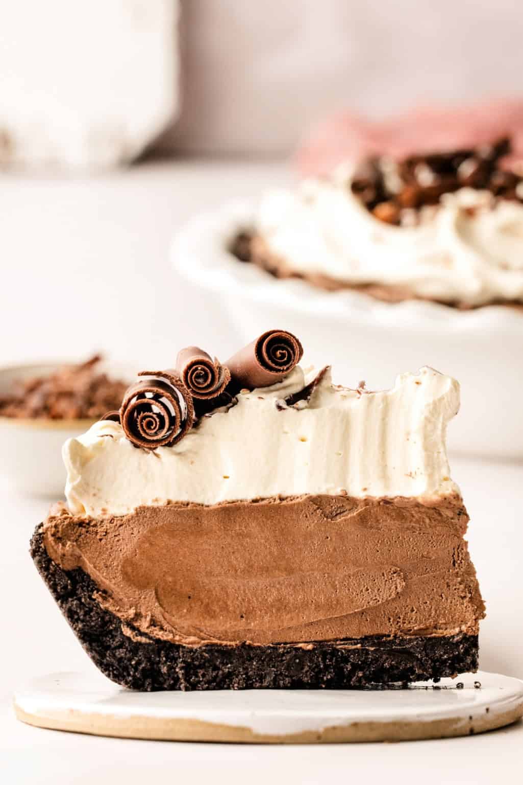 Chocolate French Silk Pie Recipe (No Raw Eggs!)