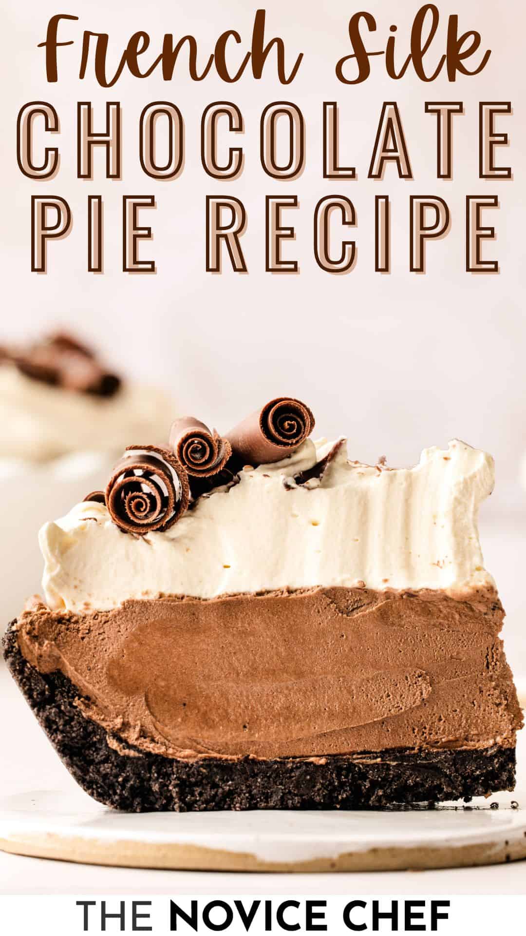 Chocolate French Silk Pie Recipe (No Raw Eggs!)