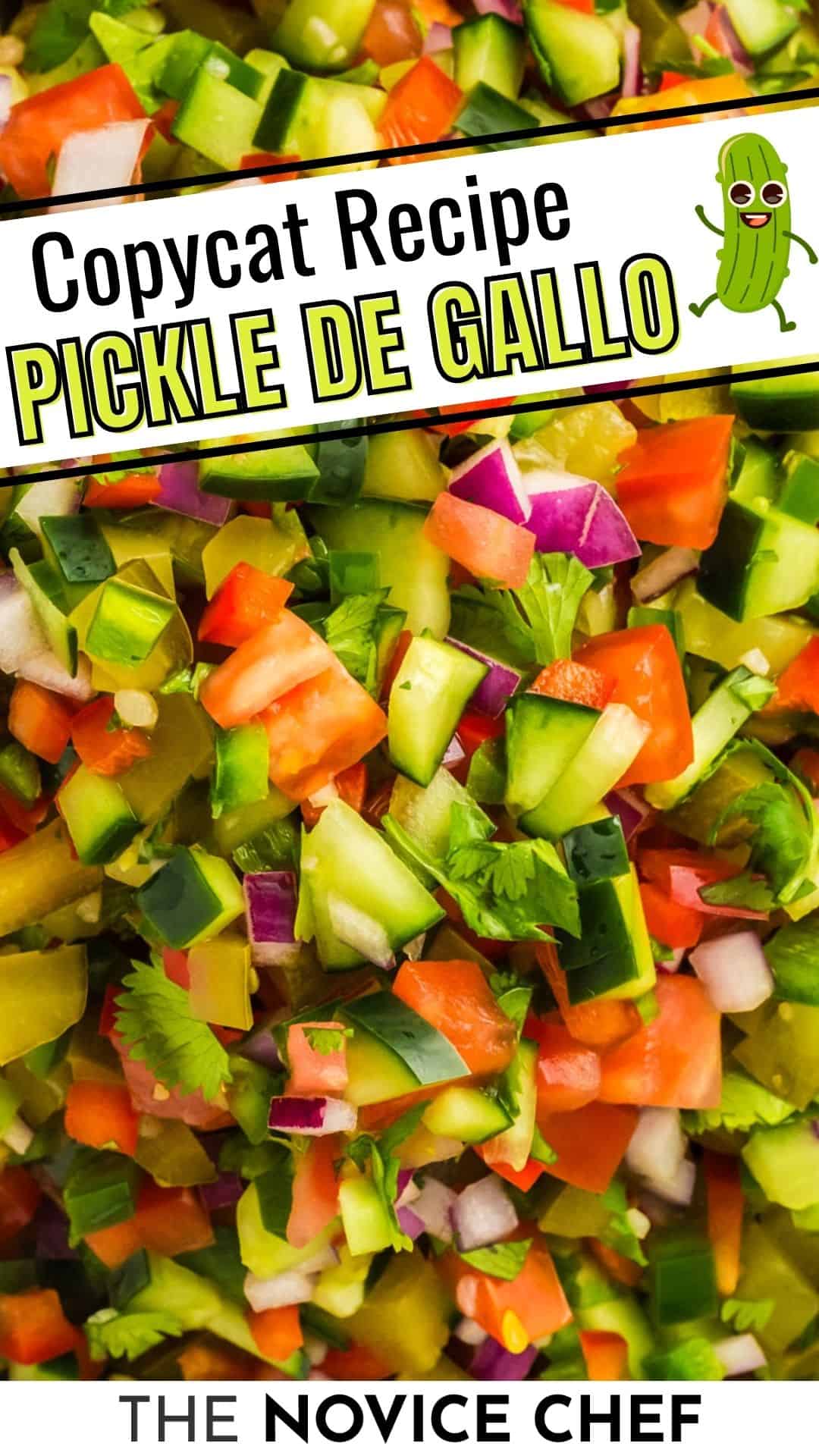 Pickle de Gallo Recipe (Dill Pickle Salsa)