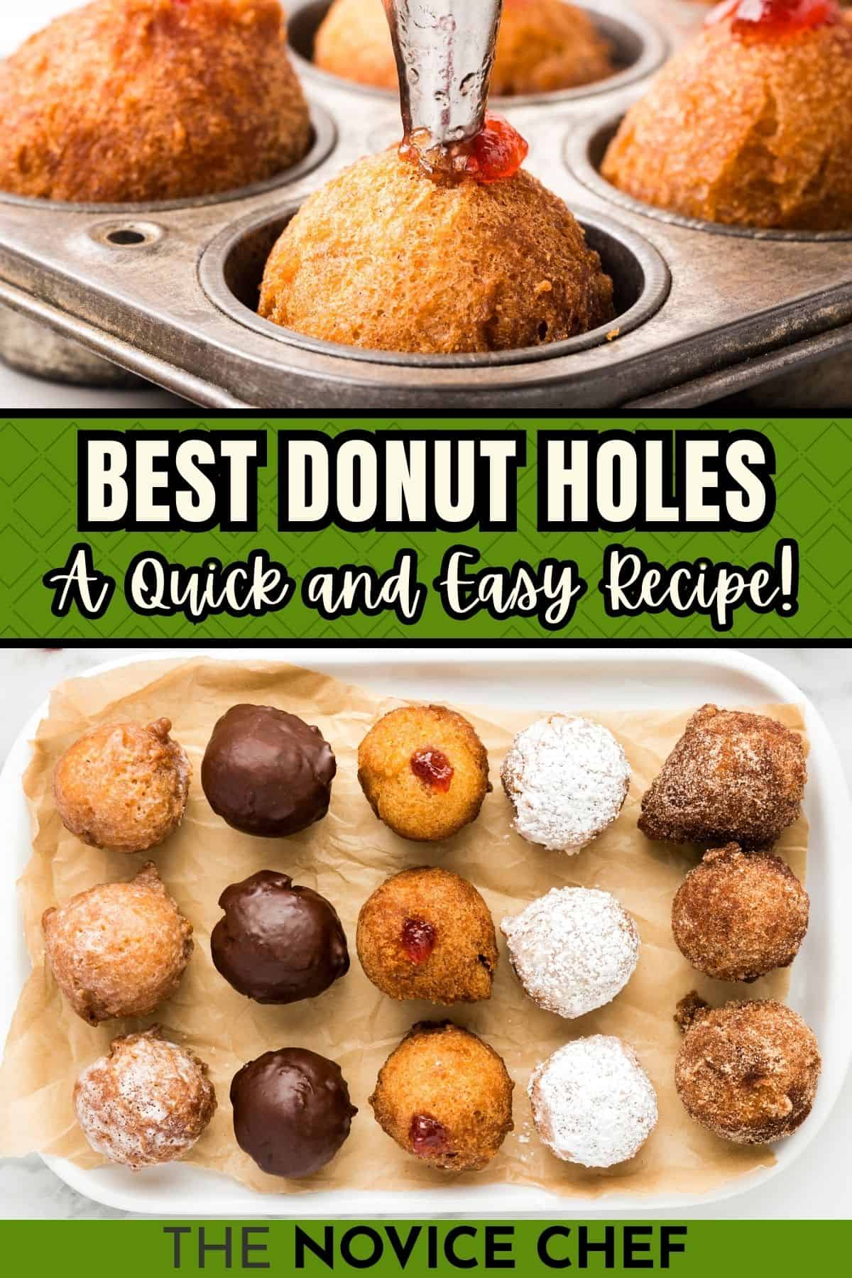 Easy Homemade Donut Hole Recipe (No-Yeast)