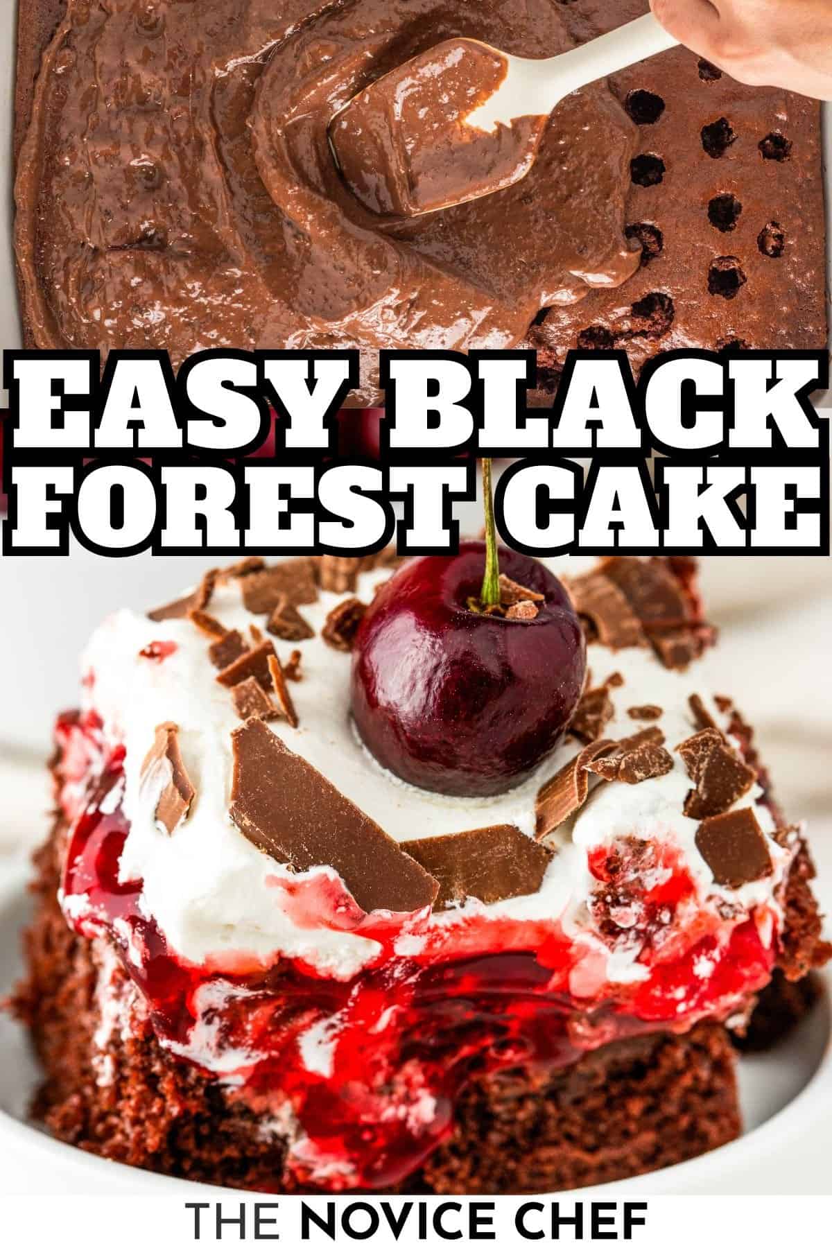 Easy Black Forest Cake Recipe Made With Boxed Cake Mix