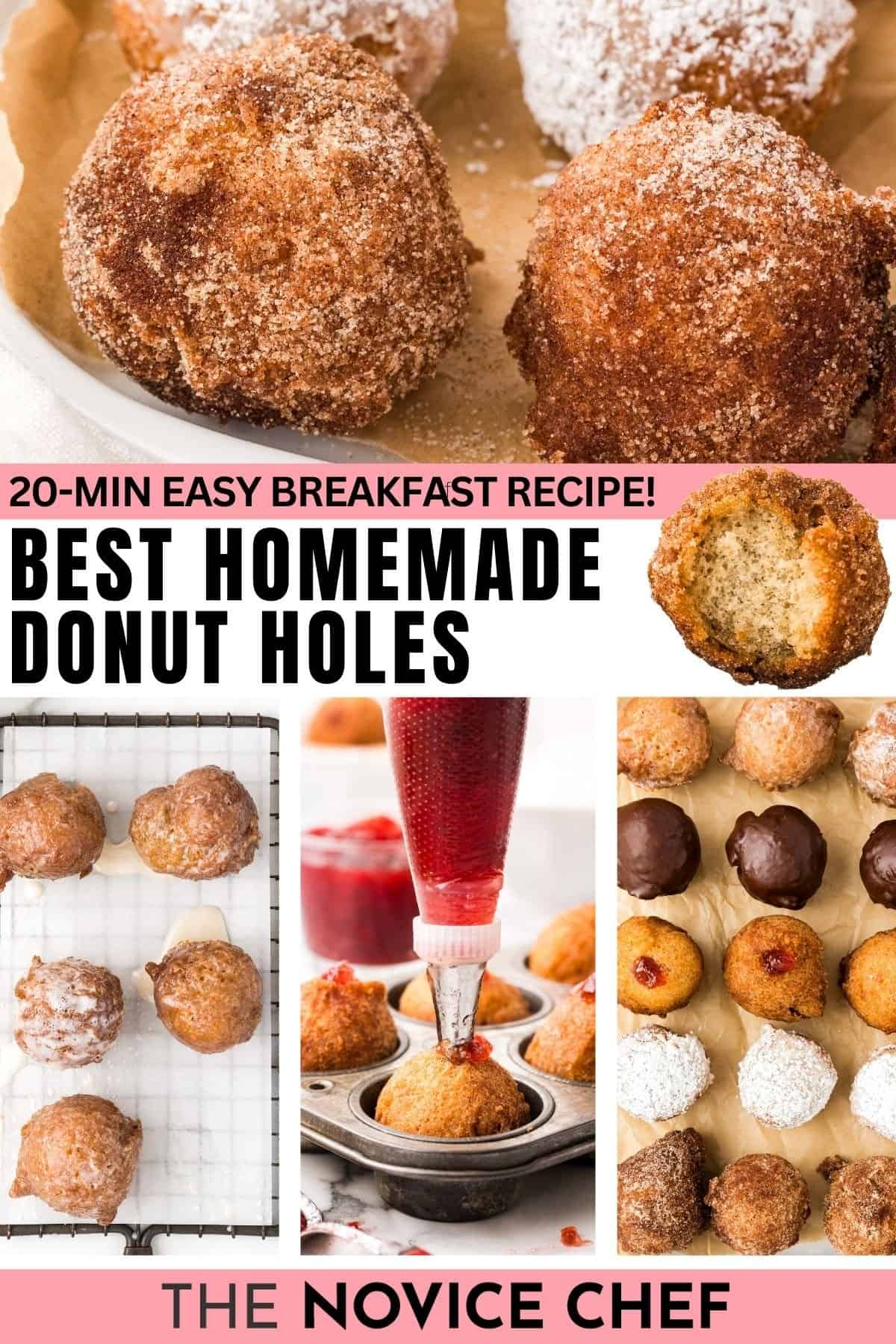 Easy Homemade Donut Hole Recipe (No-Yeast)