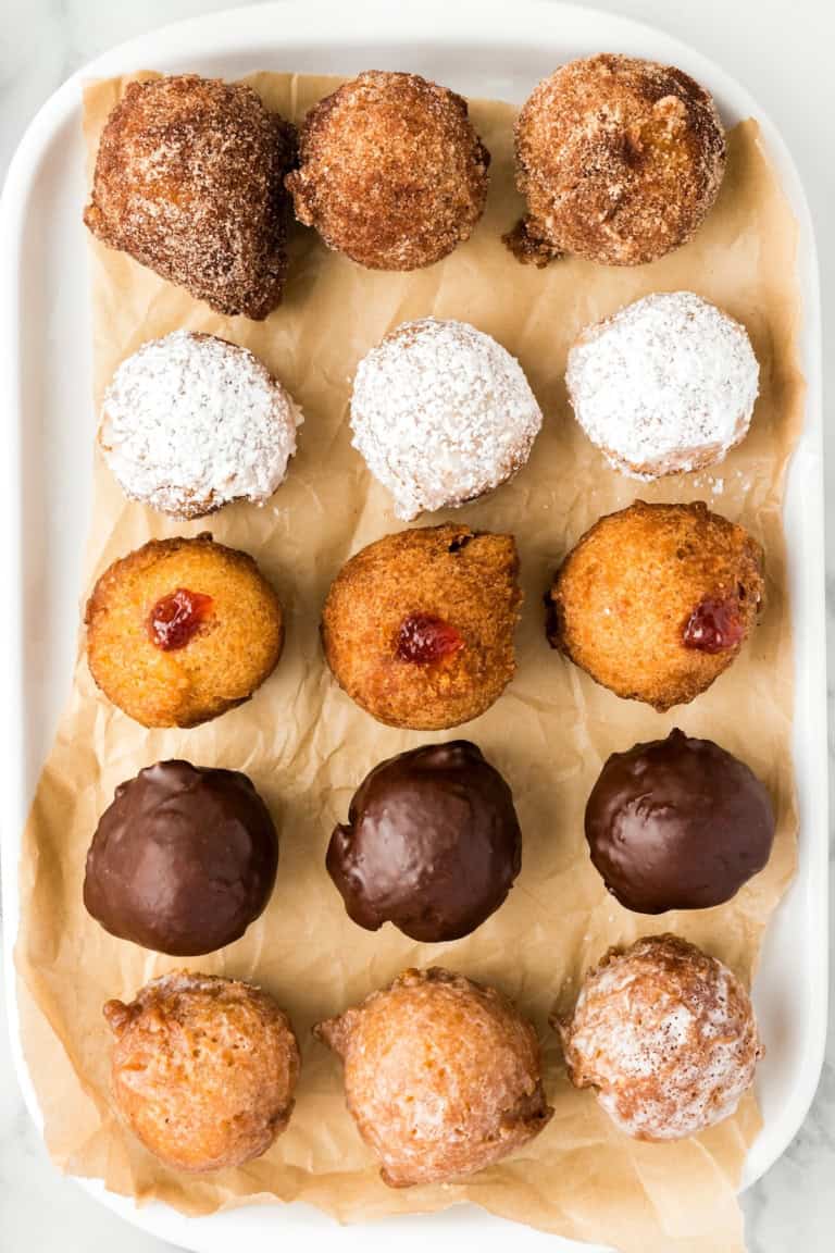 Easy Homemade Donut Hole Recipe (No-Yeast)